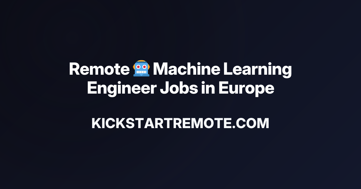 Elegant Remote Machine Learning Jobs Gallery
